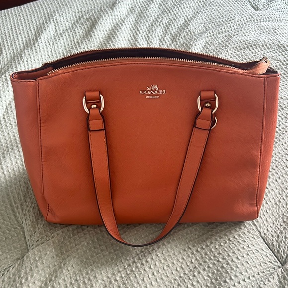 Coach | Bags | Coach Bag With Shoulder Strap Option Terracotta Color ...